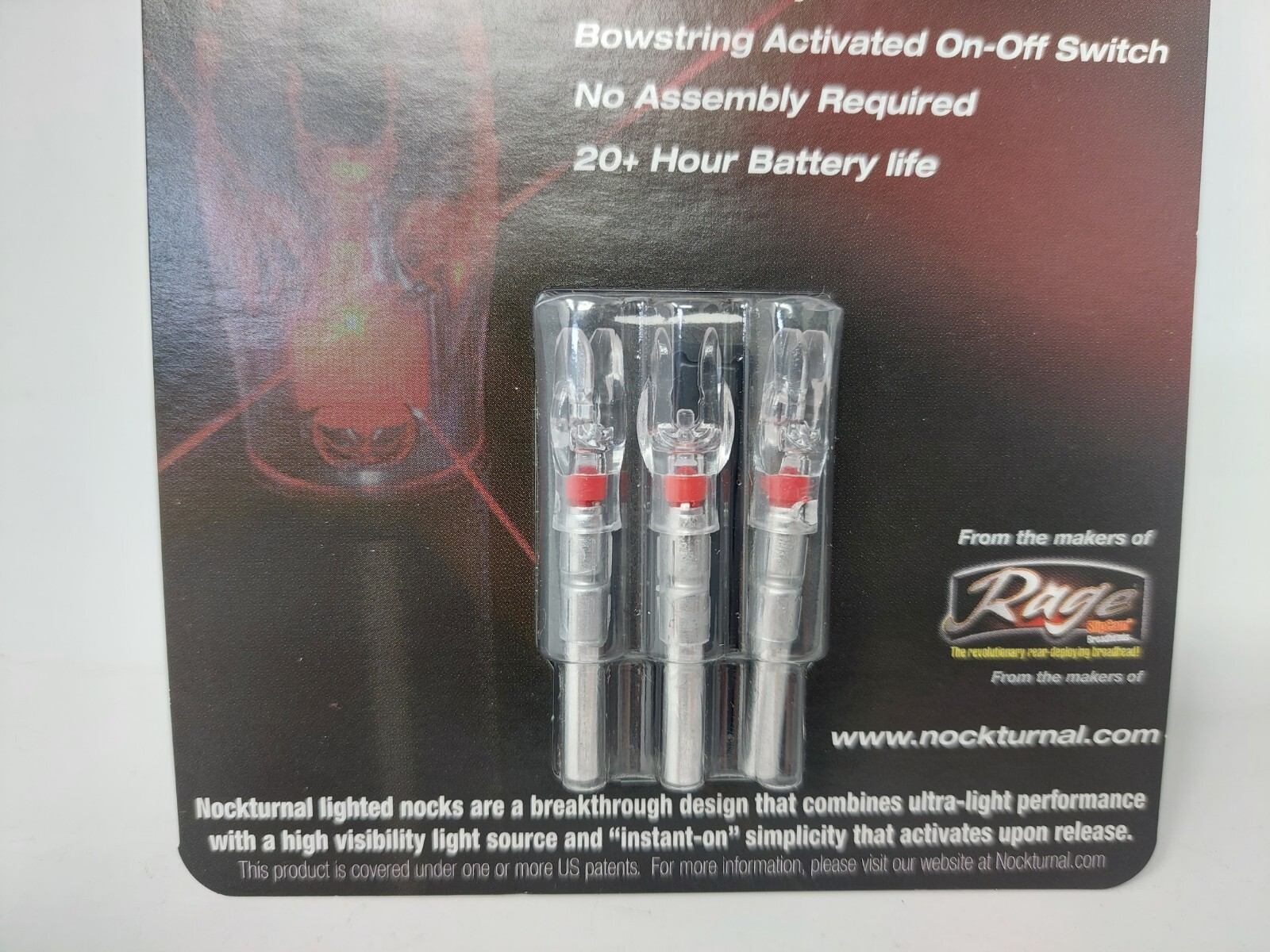 Nocturnal NT502 Red Lighted X Nocks for sale online | eBay