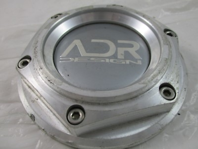 ADR DESIGN POLISHED METAL CUSTOM WHEEL CENTER CENTER CAP #NO ID# (FOR 1 ...