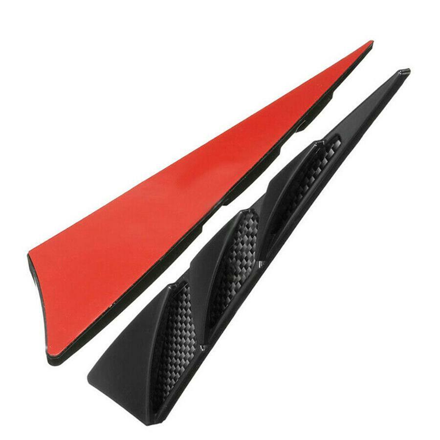 1 Pair Car Air Flow Side Fender Covers Vent Hood Stickers Decoration ...
