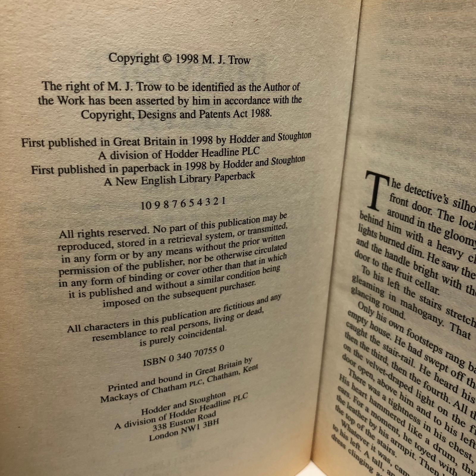 Maxwell's Movie by M.J. Trow Peter Maxwell Mystery (Paperback Book ...