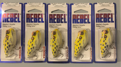 Lot Of 5 Rebel Frog-R Swamp Frog | eBay