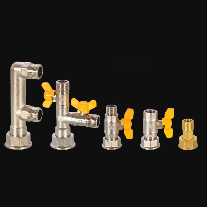 Gas Meter Connectors 1/2" BSP Brass Female Male Thread Union Adapters ...