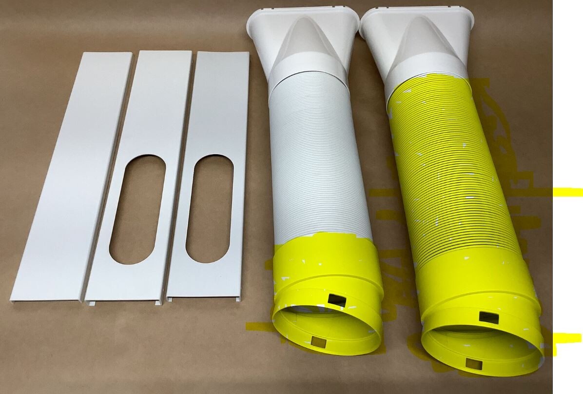 NEW Portable AC window exhaust vent kit - Special Customer request* | eBay