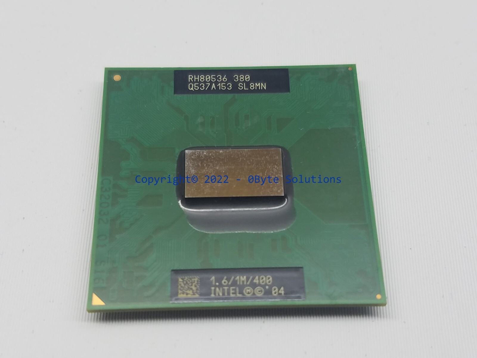 Intel SL8MN Celeron M Processor 340 1.60 GHz, 1M Cache, 400 MHz FSB | eBay