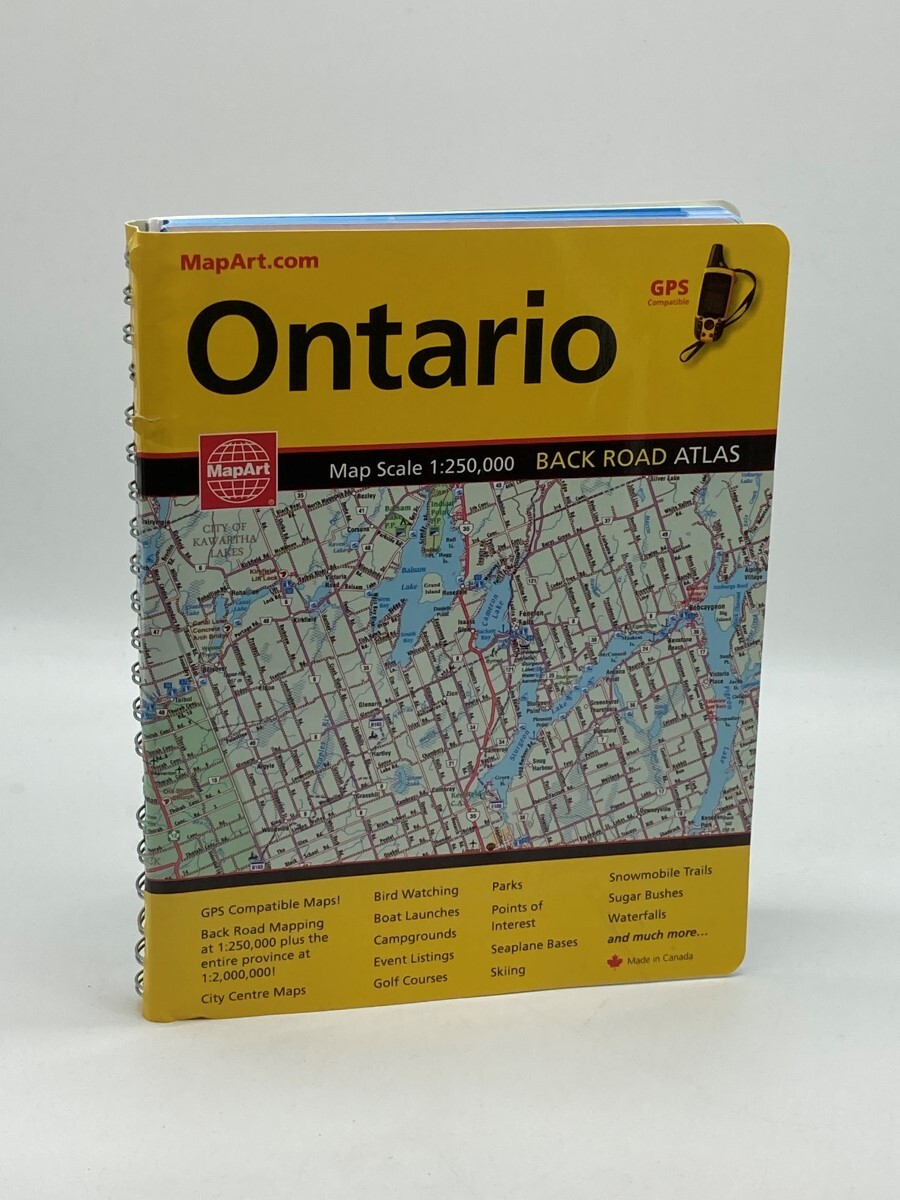 Ontario Back Road Atlas | eBay