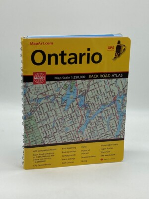 Ontario Back Road Atlas | eBay