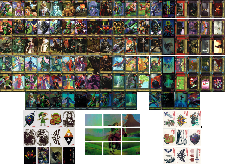 Legend of Zelda Trading Cards - 2016 Enterplay - You Pick - Silver ...