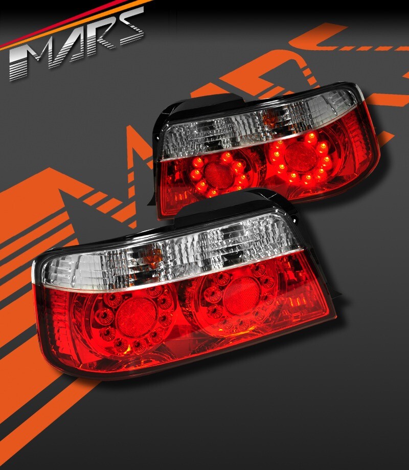Clear Red LED Tail Lights for TOYOTA Chaser 1996-2000 JZX100 Sedan ...