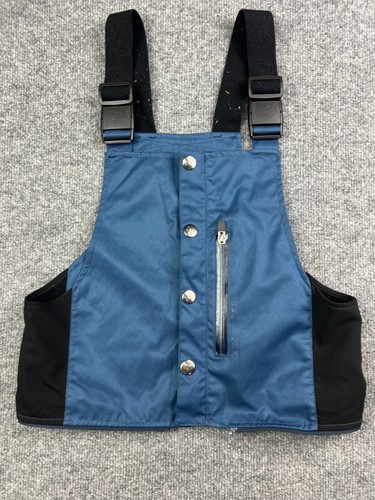Saga Outerwear Rogue Snow Bib Women's Small Blue Zip Pocket (TOP ONLY ...