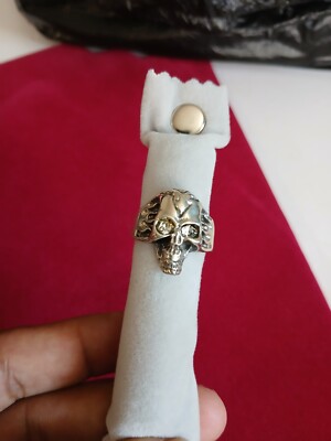 Mexican Silver 925 Skull ring Size:#9 | eBay