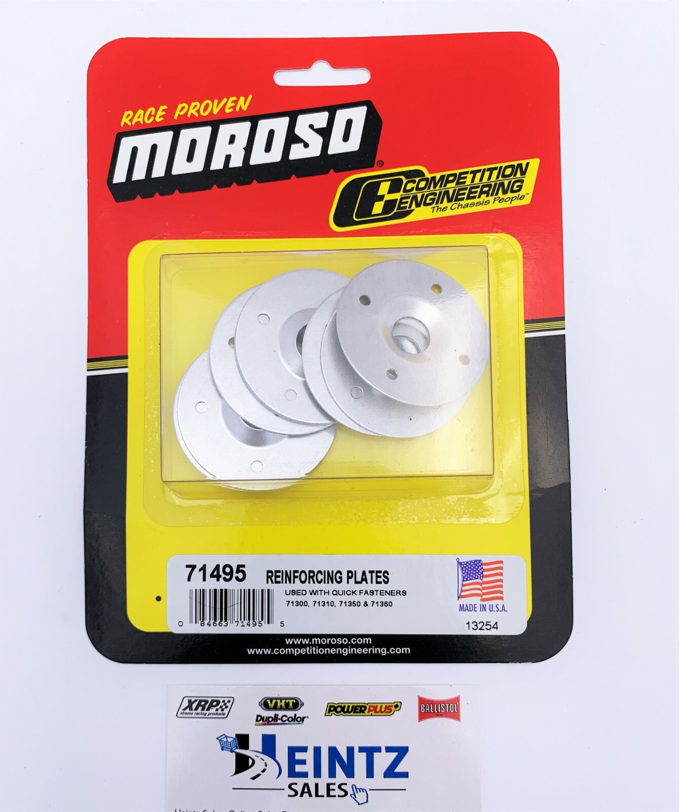 Automotive Reinforcing Plates Moroso 71490 Quick Fastener Plates - 10 ...