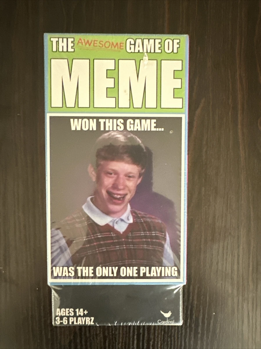 THE AWESOME GAME OF MEME A Picture Is Worth 1000 Memes 3-6 Player Card ...