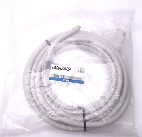 SMC AXT100-DS25-050 Connector Cable DB25F to Flying Leads 5m, VQ1000 ...