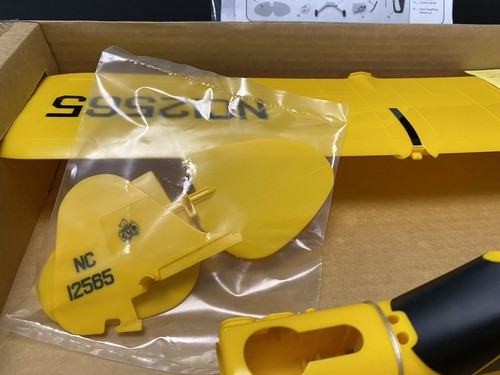 Cox J3 Cub Control Line Airplane .049 Engine Powered #9870 Like New! | eBay