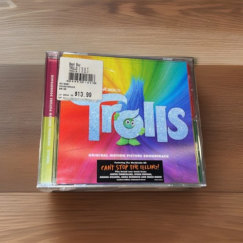 Trolls (Music CD, Original Motion Picture Soundtrack, 2016) New Sealed ...