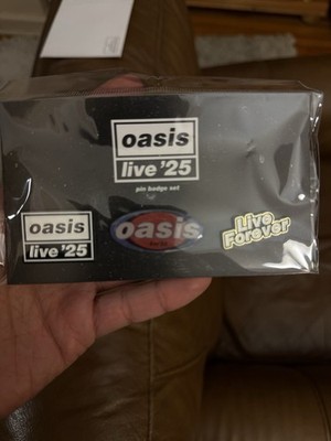 Oasis Live ‘25 Commemorative Pin Set (3 Pins) | eBay