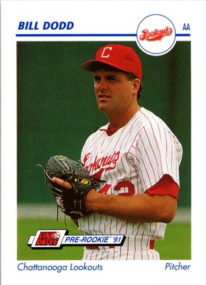 Bill Dodd 1991 Line Drive AA #157 Chattanooga Lookouts | eBay