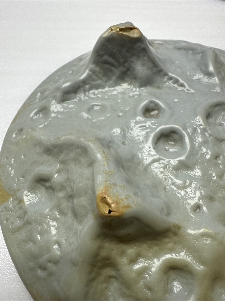 Vintage Replogle Globe Moon Metal Adler Bank Lunar Stand Chicago As Is ...