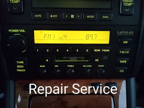 Lexus LS400 stereo lighting ***Repair Service***, Backlight repair | eBay