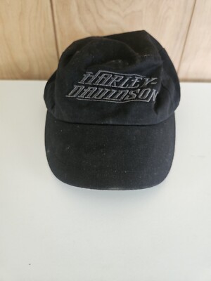 Harley Davidson Women's Short Billed Hat In Black Size Small | eBay