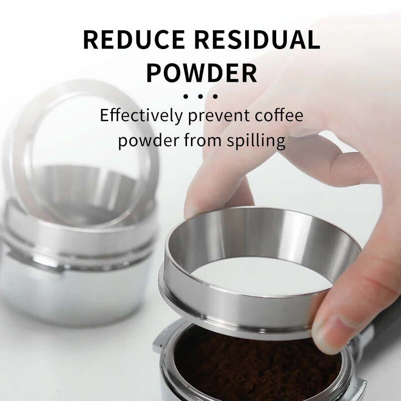 Coffee Dosing Ring Stainless Steel Funnel 51mm 53mm 57mm 57.5mm 58mm 58 ...