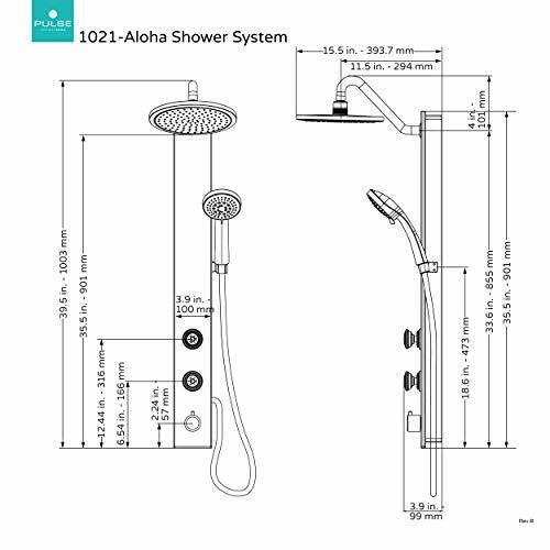 Pulse 1021 - SSB Brushed Stainless Steel Aloha Aloha Single Handle ...