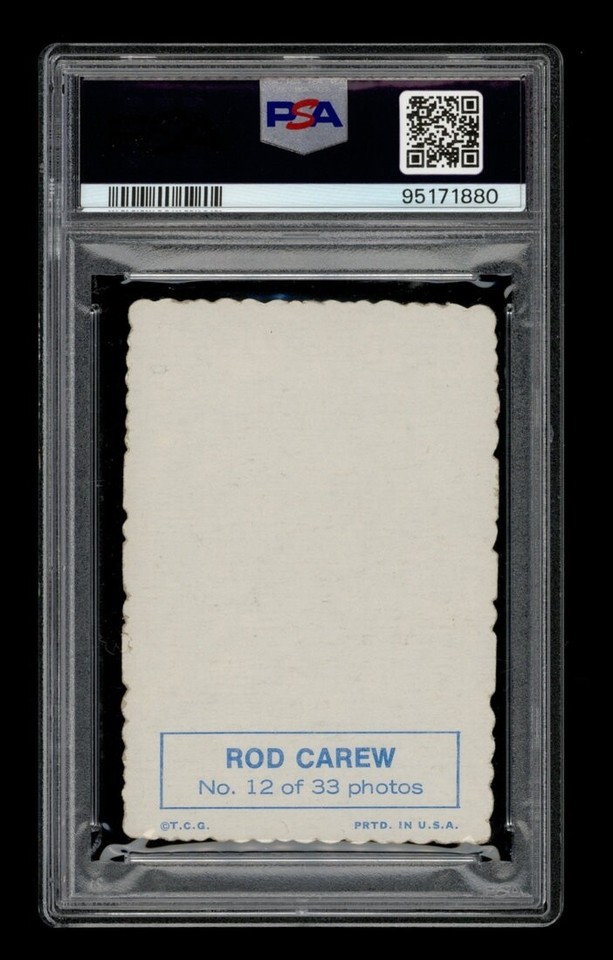 1969 Topps Deckle Set-Break # 12 Rod Carew PSA 3 VG | eBay