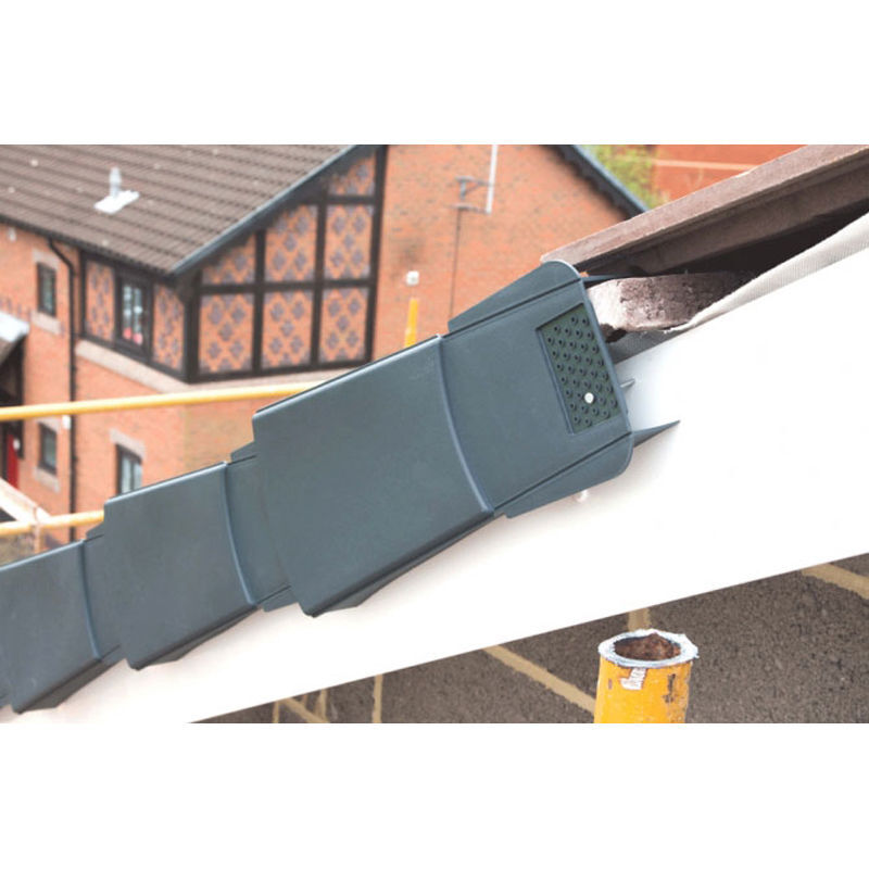 Roof Dry Verge Cap x 50 Easy Trim Universal Plastic Tile Cap System ...