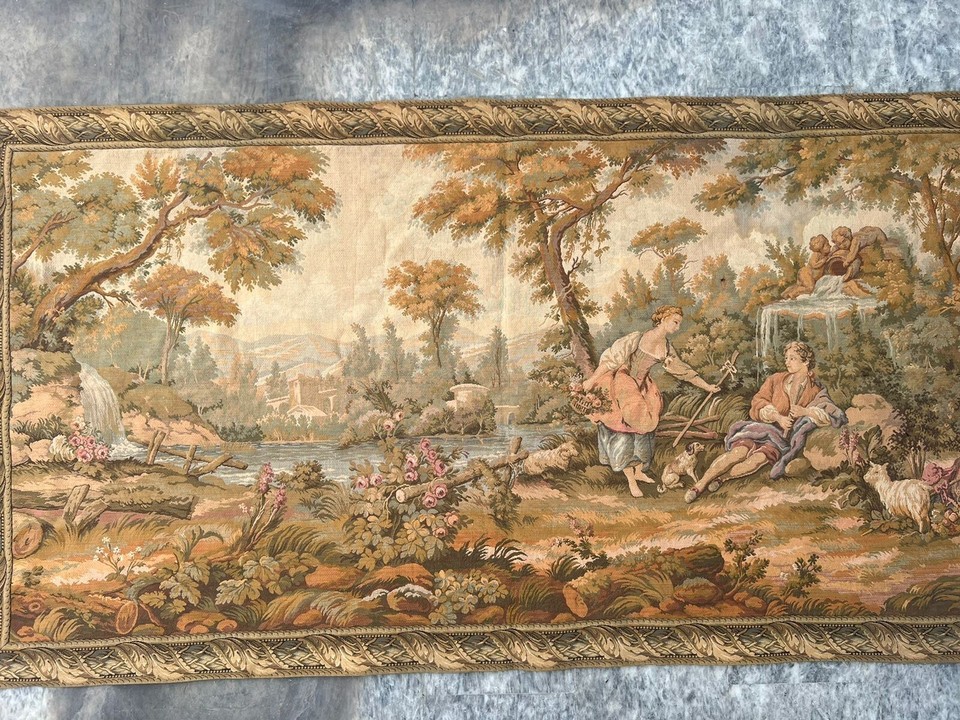 Vintage French Jp Tapestry Wall Hanging Goblin Home Decor Tapestry 208 ...