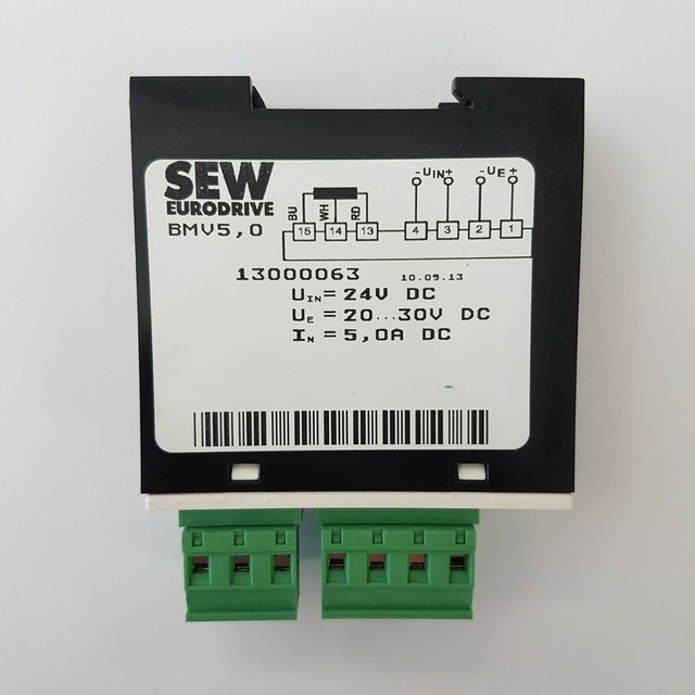 SEW Eurodrive Bmv5 0 13000063 Brake Rectifier 24v for sale online | eBay