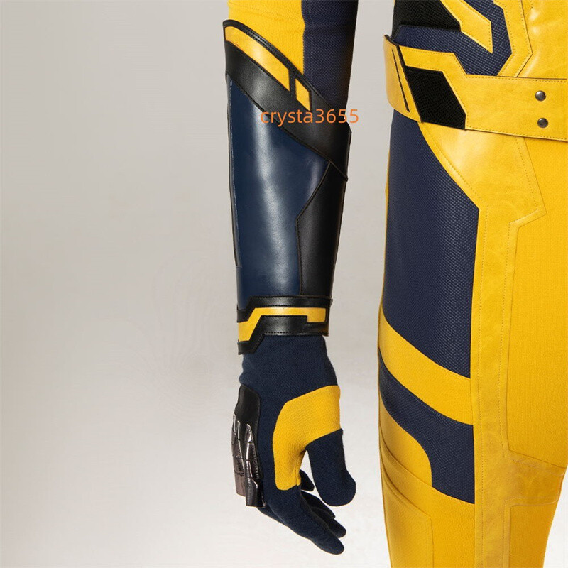 Deadpool 3 Wolverine Bodysuit Boots Shoulder Armor Cosplay Costume ...
