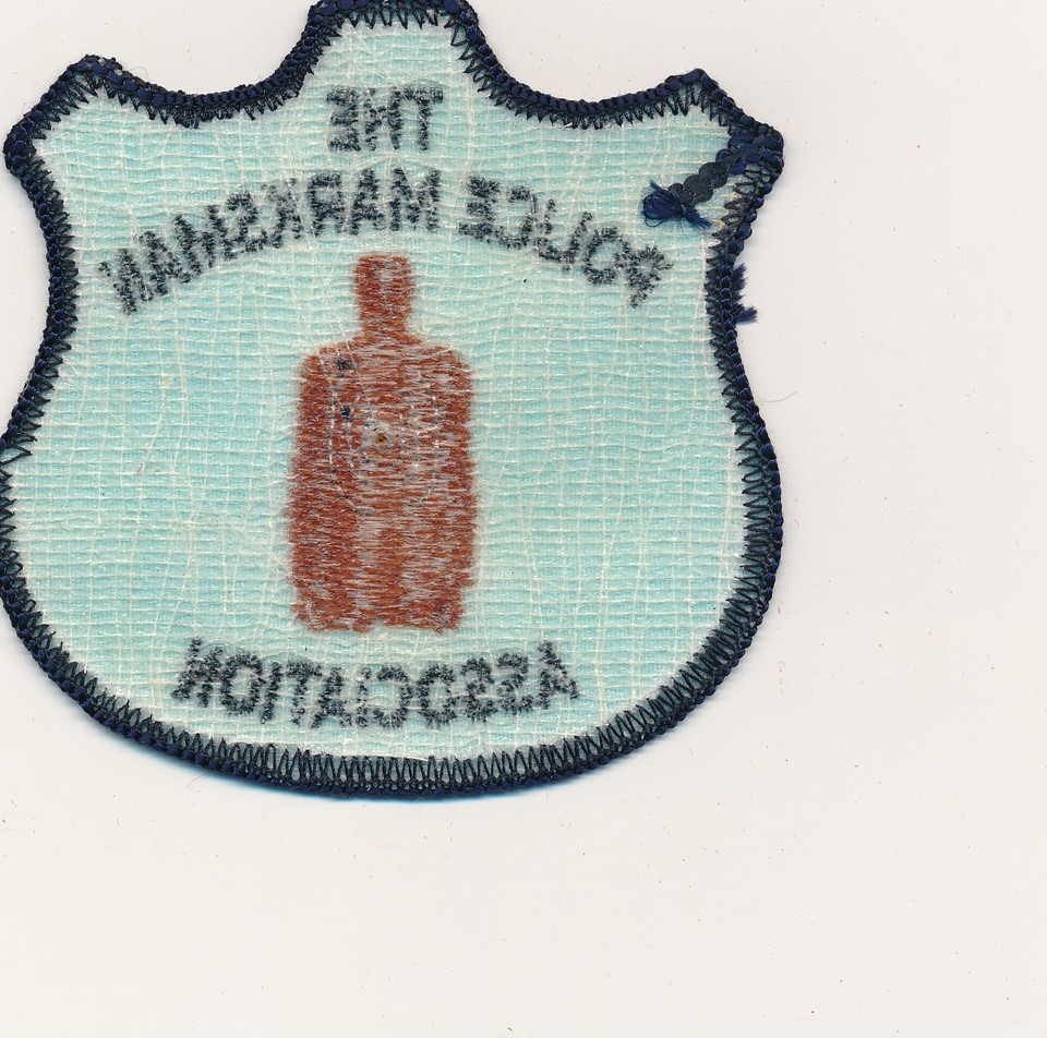 VINTAGE THE POLICE MARKSMAN ASSOCIATION | eBay