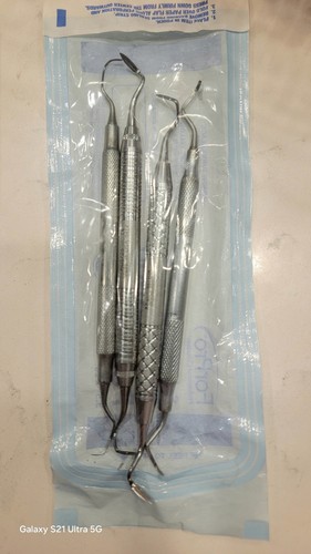 Lot Of 4 Hu-Friedy Dental Tools Langer Curette Orban Maxillary ...
