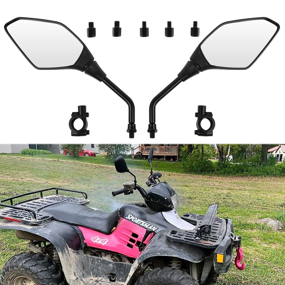 For CF-Moto Cforce 600 500 800 1000 ATV Rearview Mirrors + 7/8 ...