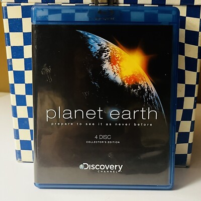 Planet Earth Collector's Edition (Blu-Ray, 2006), 4 Blu-ray set **Like ...