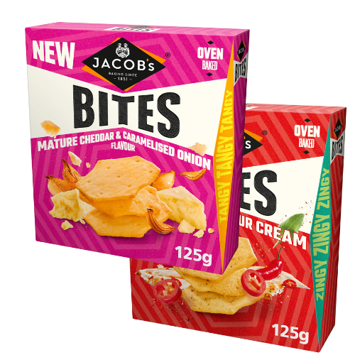 Jacobs Mature Cheddar & Caramelised Onion + Sweet Chilli & sour Cream ...