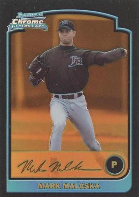 2003 Bowman Chrome - Mark Malaska #254 Gold Refractor /170 (RC) for ...