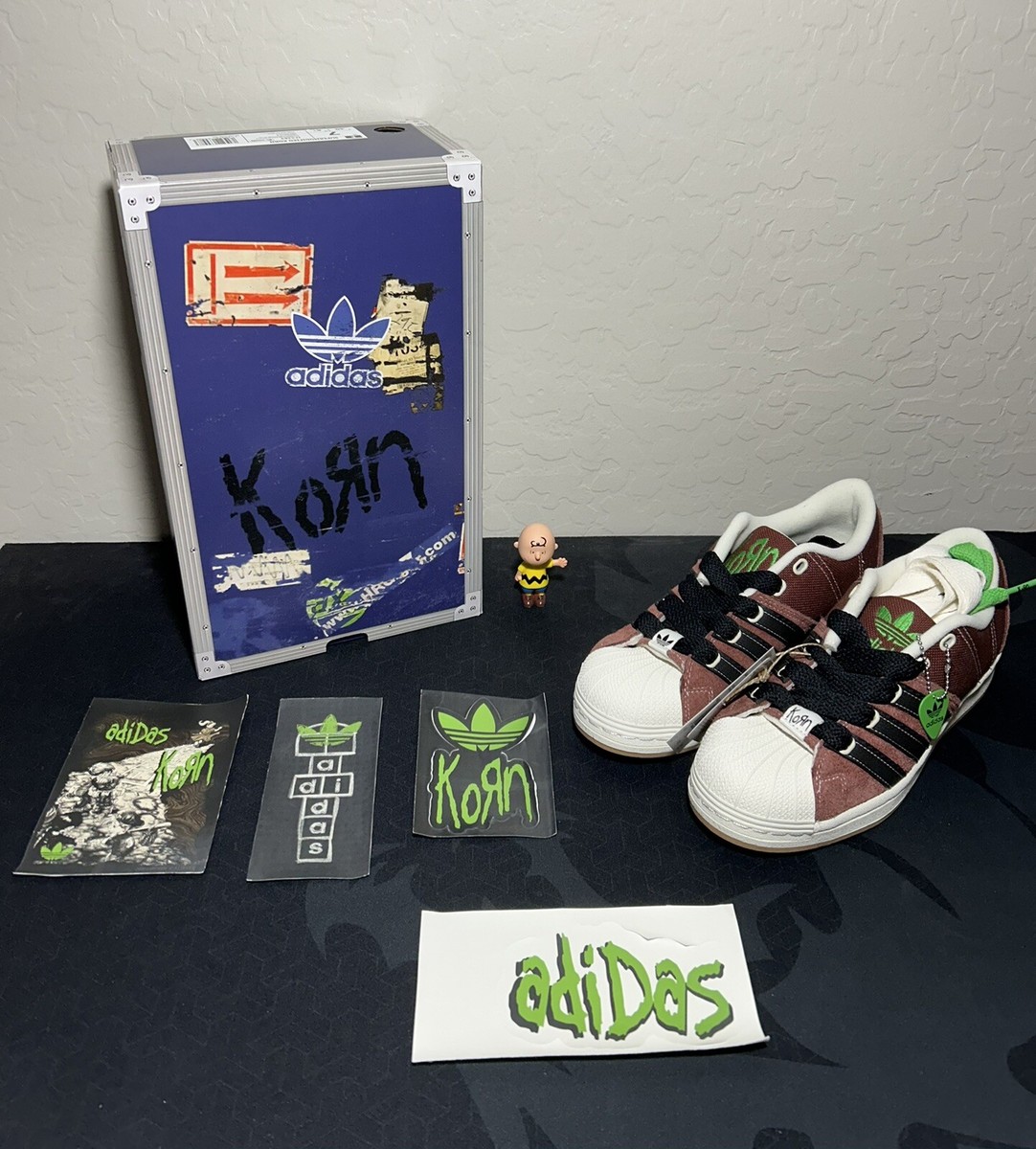 KoRn x Adidas Supermodified Sz 7 Brown Shoes IF4283 KoRn x Adidas Supermodified Sz 7 Brown Shoes IF4283