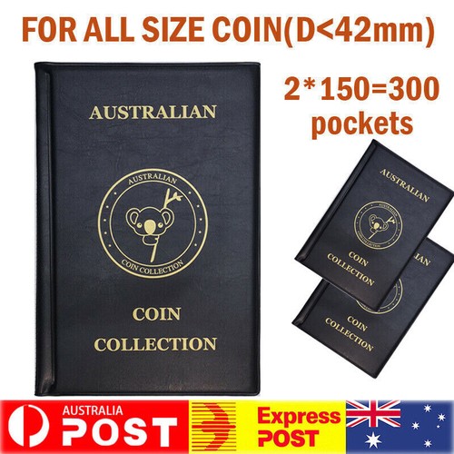 2pcs Coin Album For All Australian Coin Collection Folder Book Holds ...