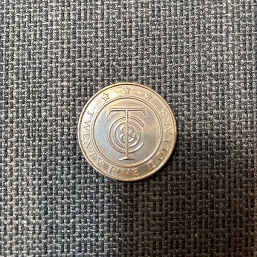 Tiffany & Co Sterling Silver $25 Tiffany Money Coin | eBay