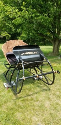 Restored Antique Horse Drawn Albany Cutter Sleigh, Sled | eBay