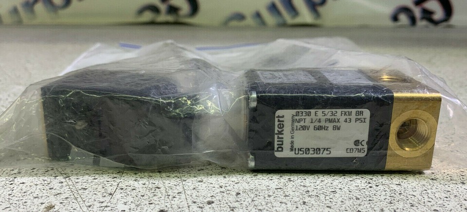 New burkert 0330 E Direct-acting 2/2 or 3/2 way pivoted armature valve ...