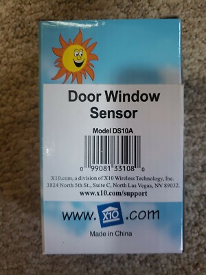 X10 Door Window Sensor White Model DS10A Powerhouse X-10 security | eBay