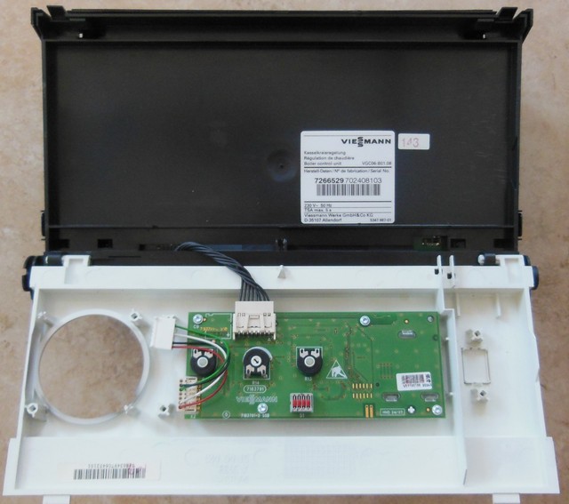 Viessmann 7830961 Control Panel PCB Printed Circuit Board Vitodens 100 ...