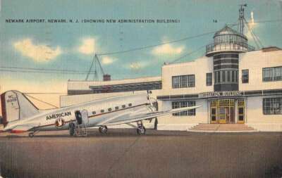 Newark New Jersey Newark Airport Vintage Postcard AA10501 | eBay