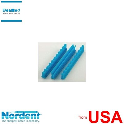NORDENT BLUE Silicone Instrument Holder Set, 4in , Holds 8 Instruments ...