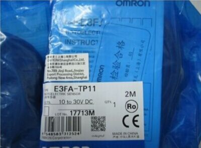 NEW OMRON E3FA-TP11 2M PLC PHOTOELECTRIC SENSOR 100mA, 20M RANGE #LRR ...