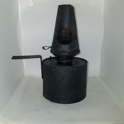 Galvanized Steel Oil Lamp with window can solid chimney lantern light E ...