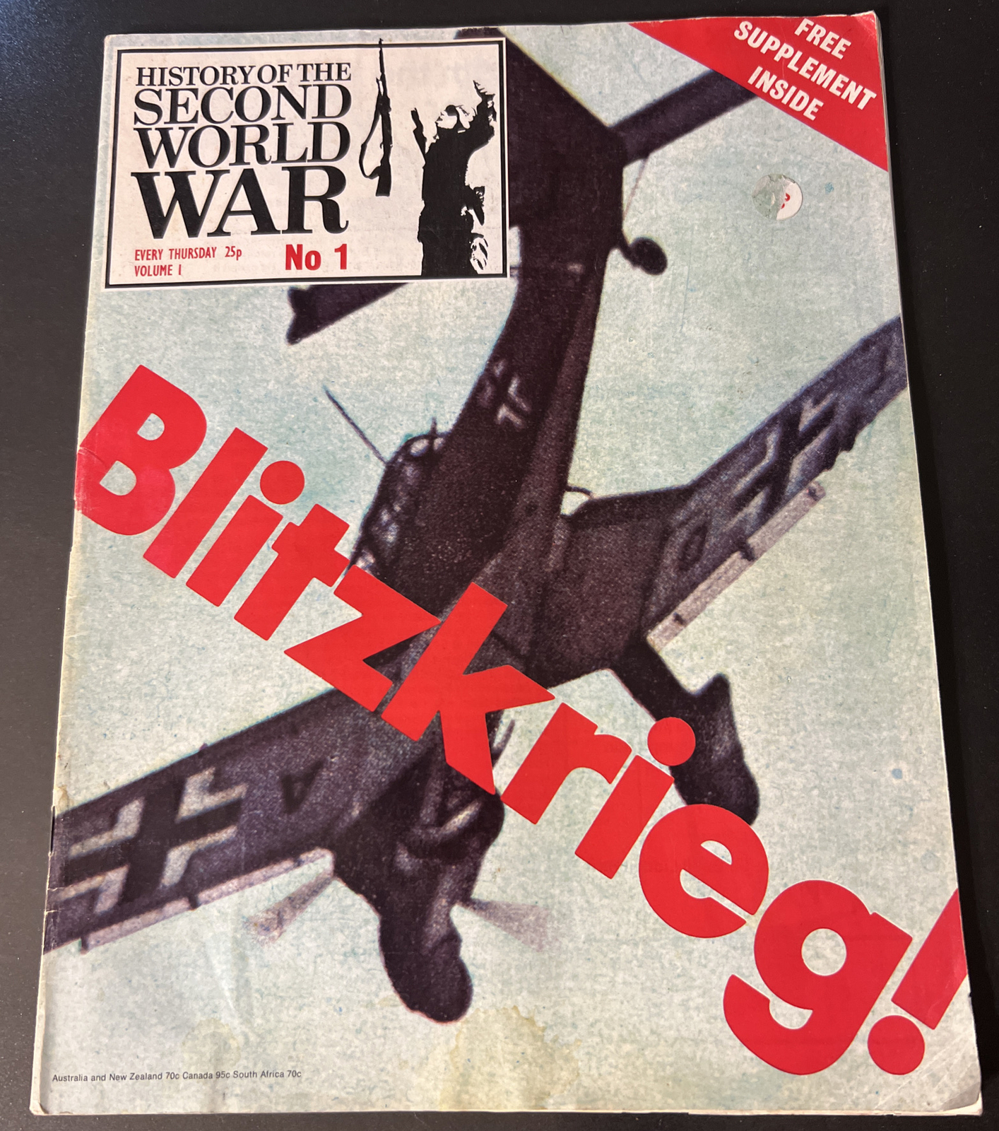 HIstory of the Second World War Part 1 Magazine Blitzkrieg Cavendish ...