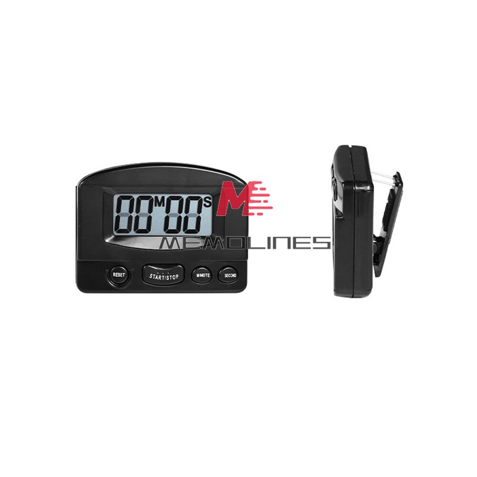 Digital Timer Reminder Timer Kitchen Study Stopwatch Fitness Electronic ...